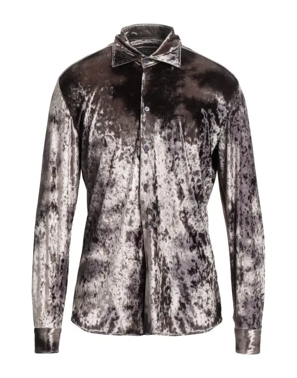 MESSAGERIE Patrizio Piscaglia Shirt Size Viscose, Polyamide