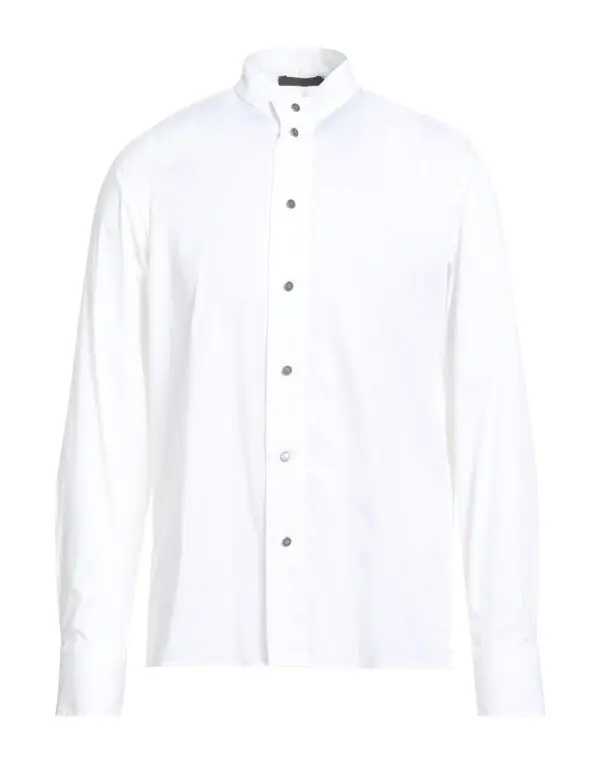 MESSAGERIE Shirt Size Cotton, Polyamide, Elastane - White