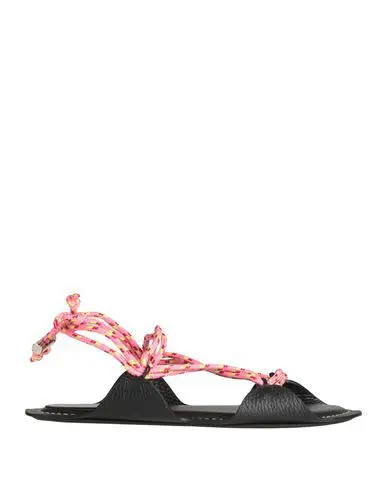 Marni X No Vacancy Inn Leather Sandals In Black - 83% Off