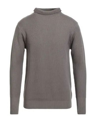 Barena Venezia Wool Turtleneck With Thumbhole Cuffs - Grey