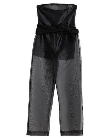 YLO VISIONARY CONCEPT Strapless Jumpsuit With Belt - Black