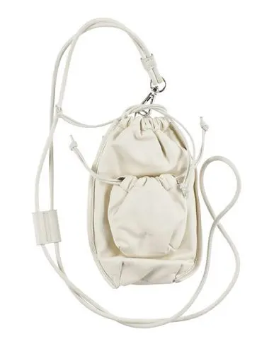 ELAOW Leather Pouch With Detachable Strap - Ivory