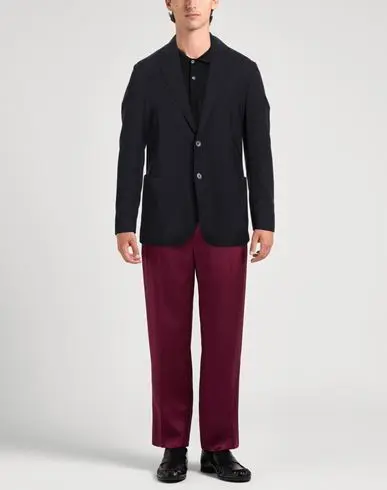 TOMBOLINI Blazer Size Virgin Wool, Elastane