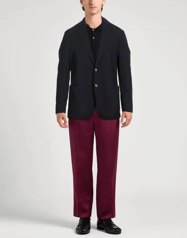 TOMBOLINI Blazer Size Virgin Wool, Elastane