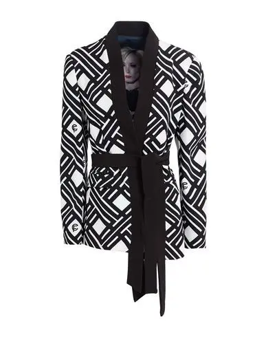 CRISTINAEFFE Crepe Kimono Jacket - Black