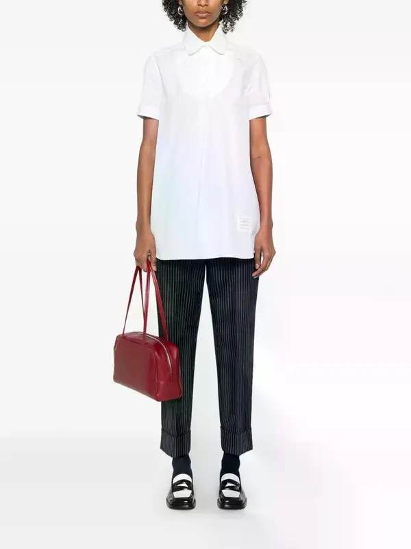 Thom Browne Bib-detail Poplin Tunic