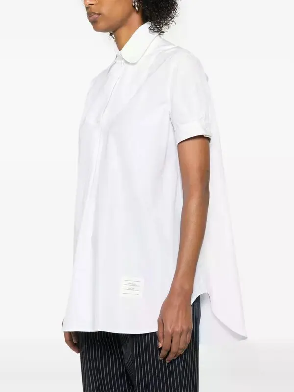 Thom Browne Bib-detail Poplin Tunic
