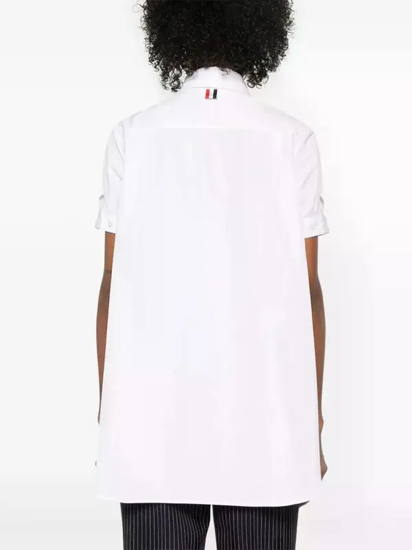 Thom Browne Bib-detail Poplin Tunic
