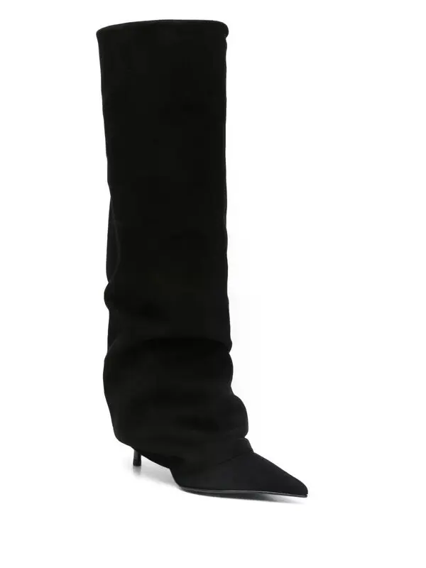 LE SILLA 80mm Andy Suede Knee High Boots