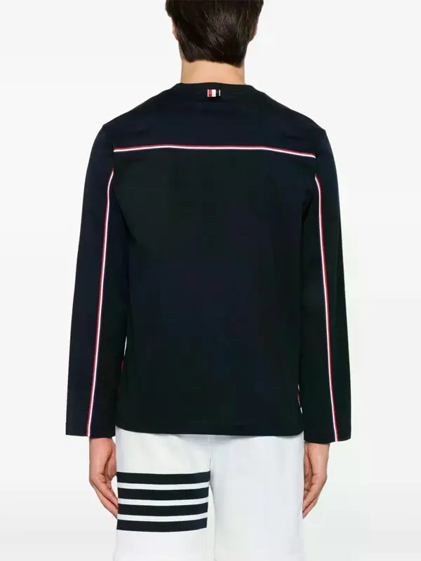 Thom Browne Cotton T-shirt - Blue