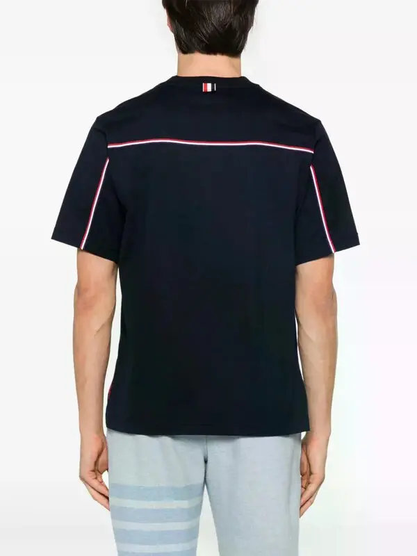 Thom Browne Jersey Short-sleeve T-shirt - Blue