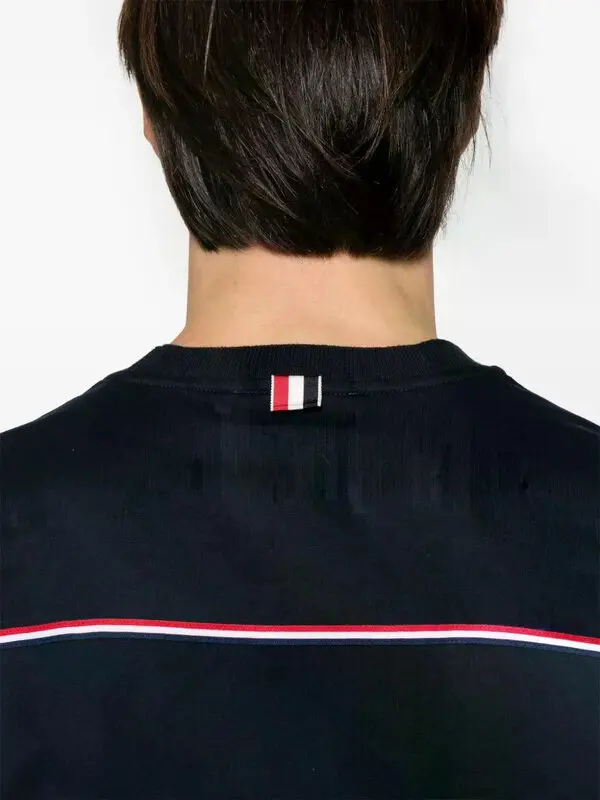 Thom Browne Jersey Short-sleeve T-shirt - Blue