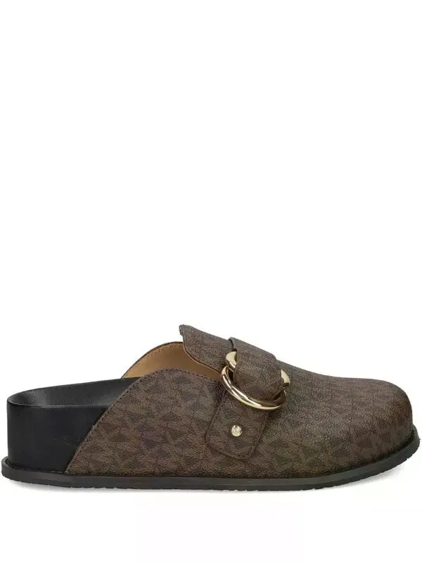 Michael Kors Jaden Monogram Mules
