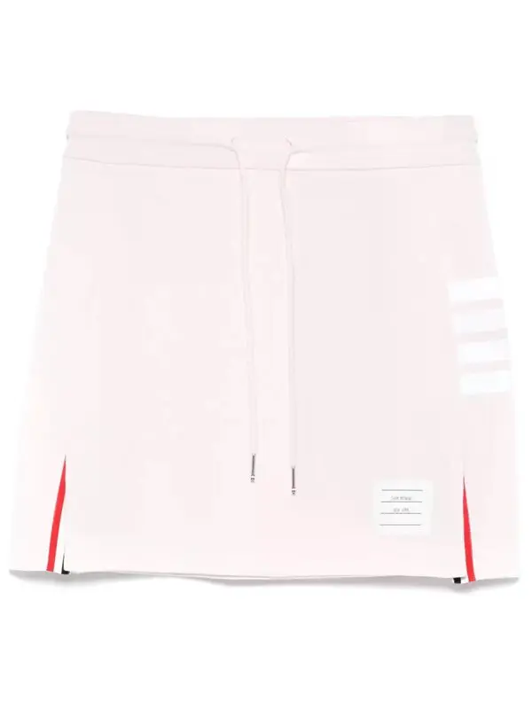 Thom Browne 4-bar Jersey Mini Skirt - Pink
