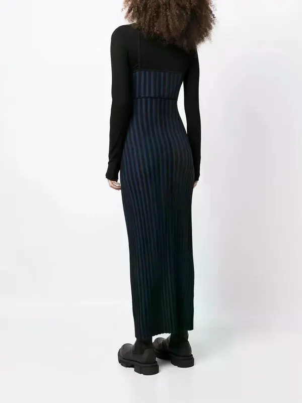 DION LEE Two-tone Corset Dress