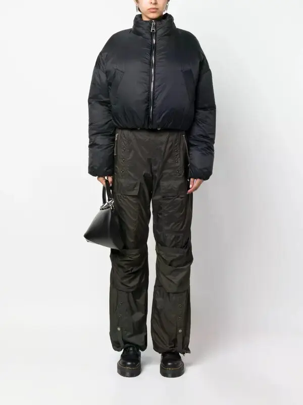 Khrisjoy Zipped Cropped Jacket