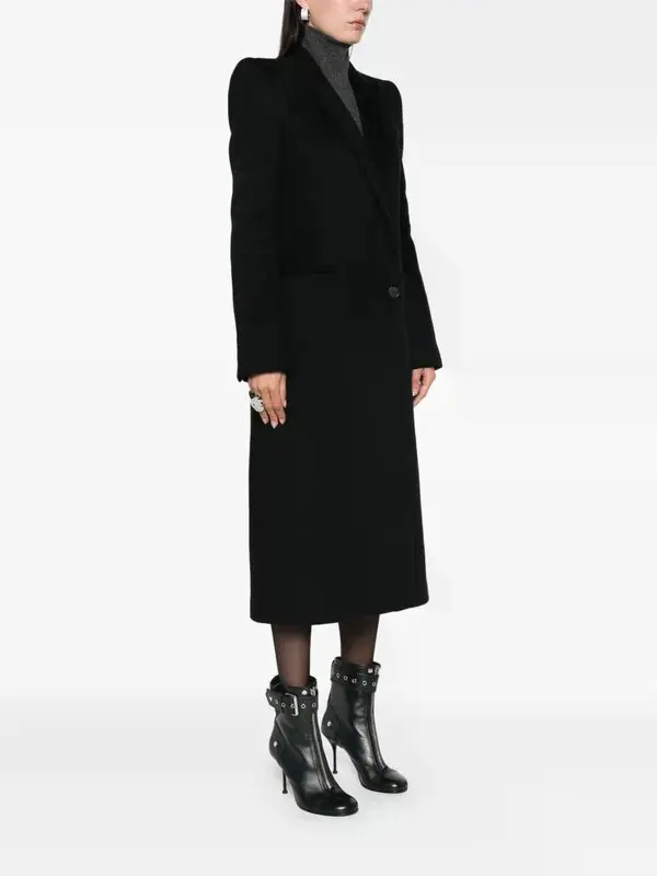 Alexander McQueen Stacked Shoulder Tailored Coat