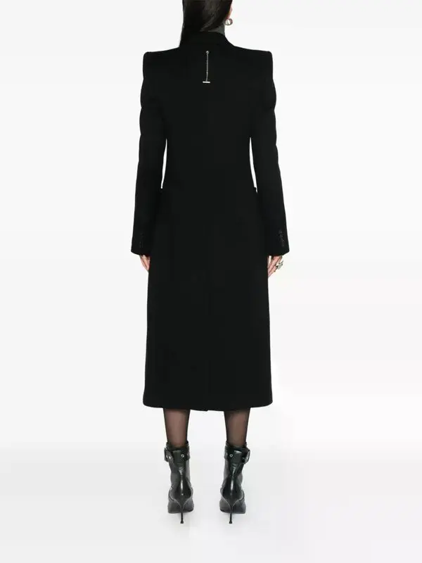 Alexander McQueen Stacked Shoulder Tailored Coat