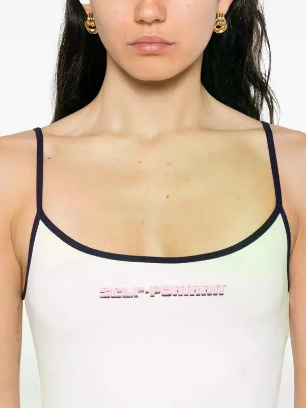 SELF-PORTRAIT Jersey Tank Top