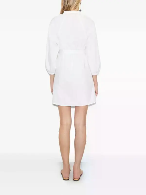 Tory Burch Collared Belted Shirt Dress
