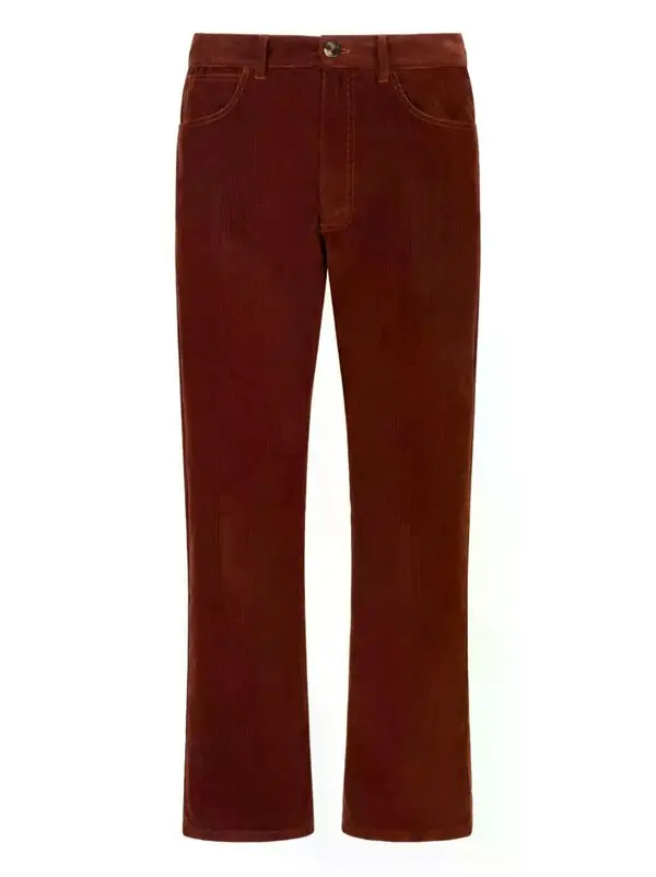 Marni Cotton Straight-leg Trousers