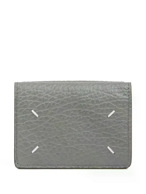 MAISON MARGIELA Leather Wallet - Grey