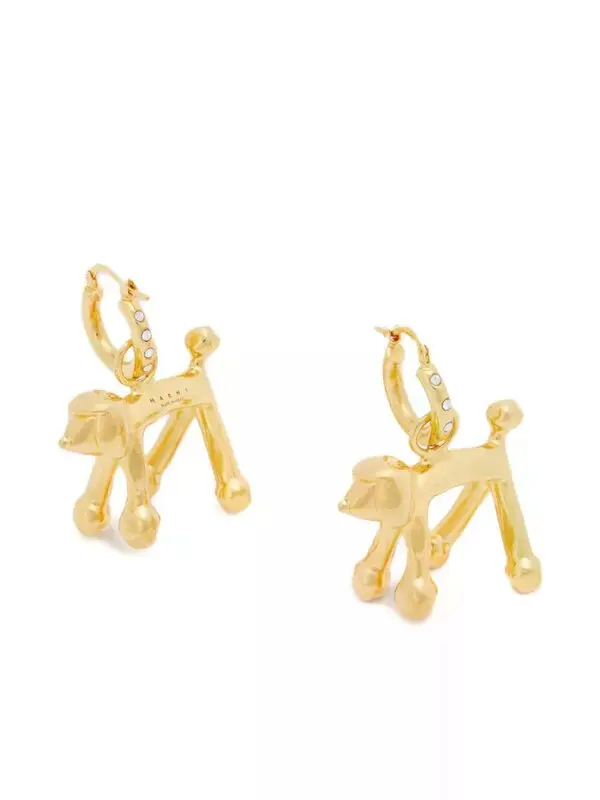 Marni Dog-motif Earrings
