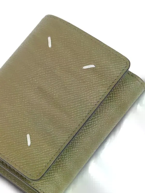 MAISON MARGIELA Leather Wallet - Green