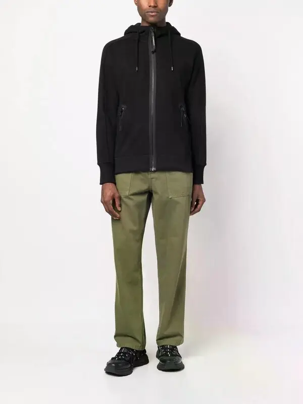 C.P. COMPANY Zip-up Cotton Hoodie