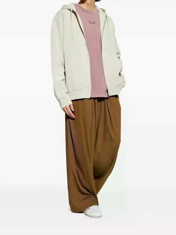 SAMSOE SAMSOE Sapigment Zip-up Sweatshirt - Neutrals