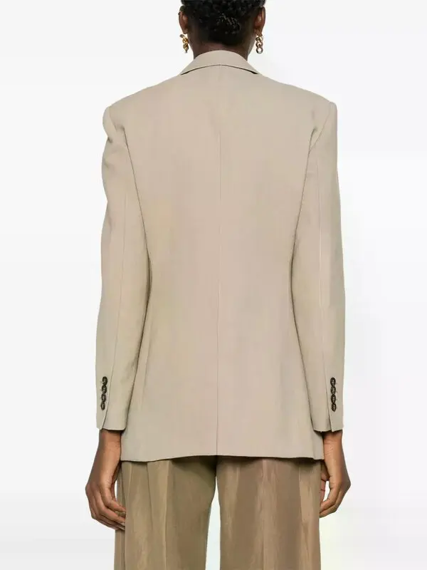 Brunello Cucinelli Knitted Blazer With Peak Lapels