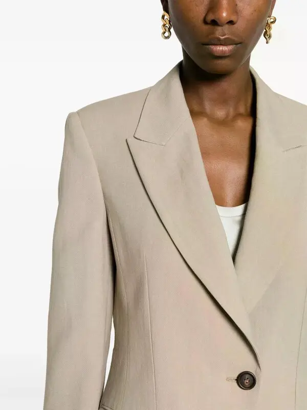 Brunello Cucinelli Knitted Blazer With Peak Lapels