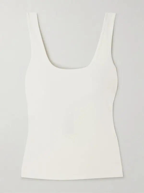 SKIMS Cotton-blend Jersey Tank - Neutrals