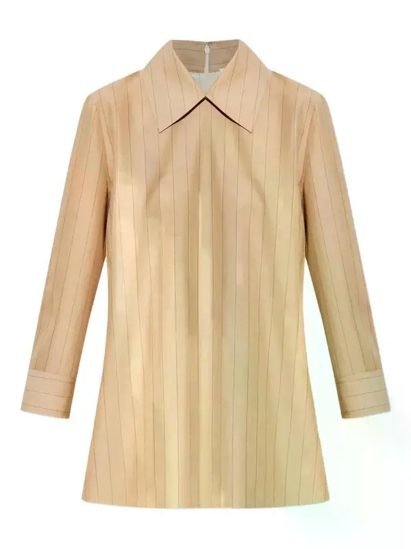 JIL SANDER Pinstriped Blouse