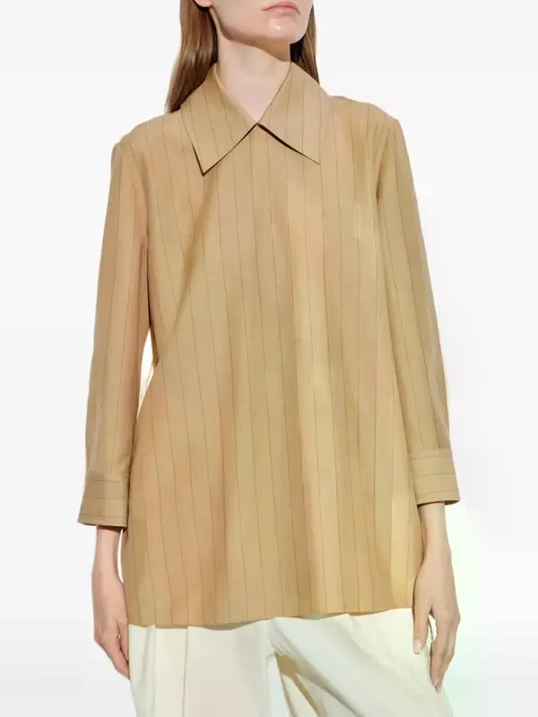 JIL SANDER Pinstriped Blouse