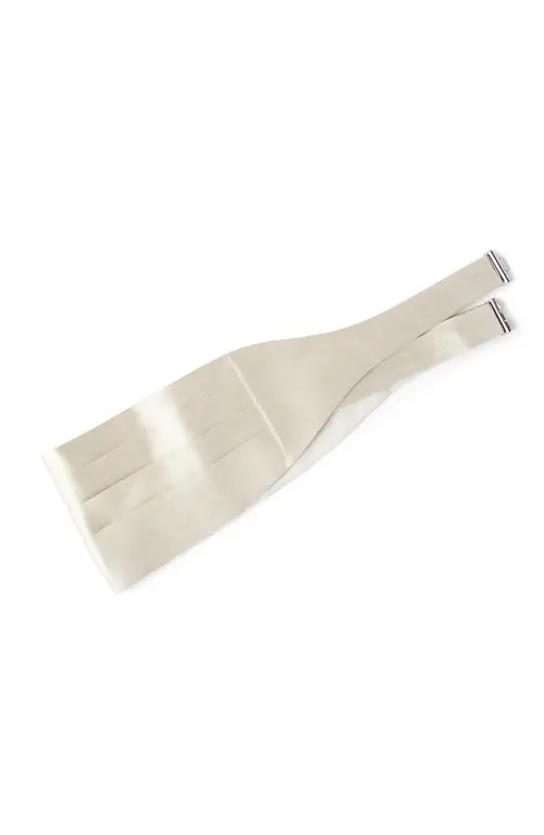 Brunello Cucinelli Cummerbund - Milk