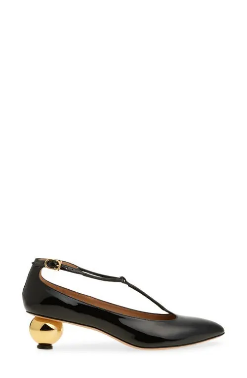 FERRAGAMO Tania T-strap Pointed Toe Pump