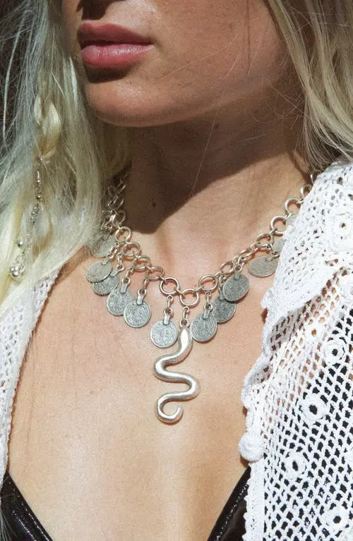 CHILD OF WILD Shahmaran Collar Necklace