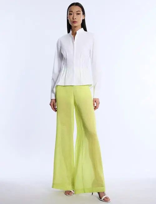Bcbgmaxazria Asymmetrical Hem Shirt
