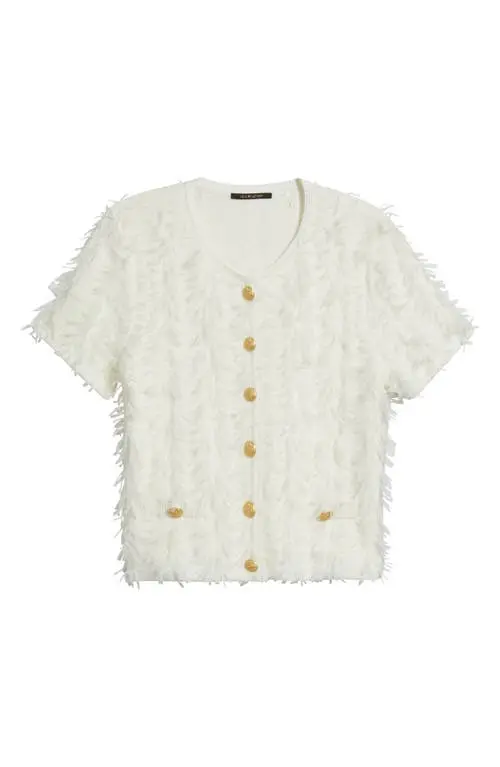 Kobi Halperin Swift Cotton Blend Cardigan - Ivory