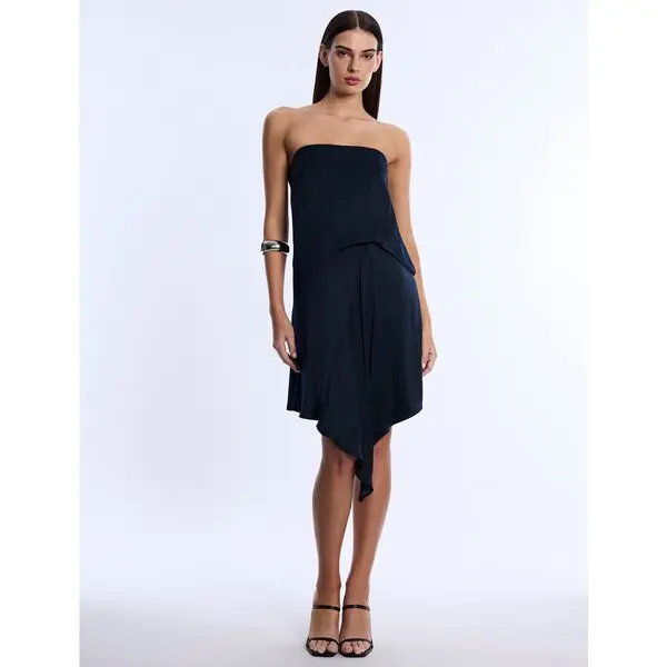 Bcbgmaxazria Strapless Midi Dress