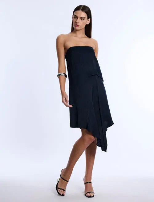 Bcbgmaxazria Strapless Midi Dress