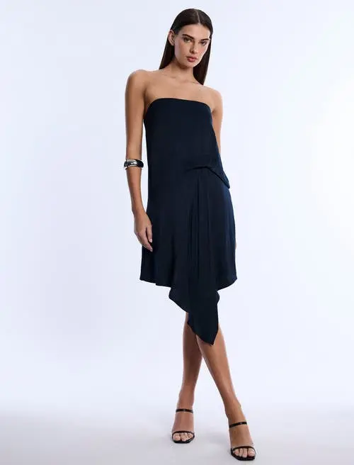 Bcbgmaxazria Strapless Midi Dress