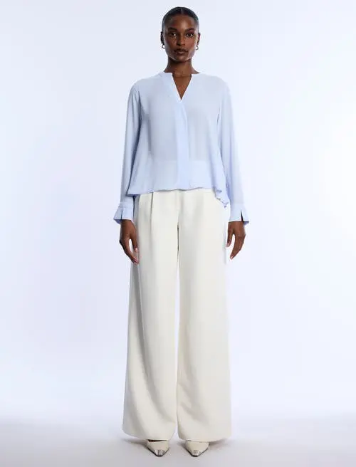 Bcbgmaxazria Pleated Back Blouse