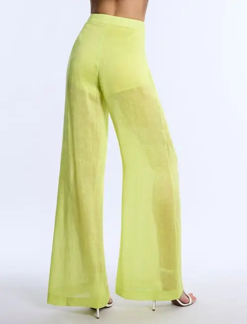 Bcbgmaxazria Textured Wide-leg Pant
