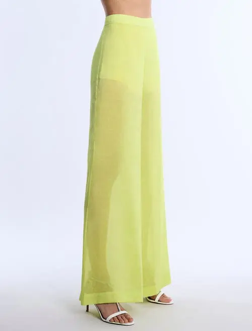 Bcbgmaxazria Textured Wide-leg Pant