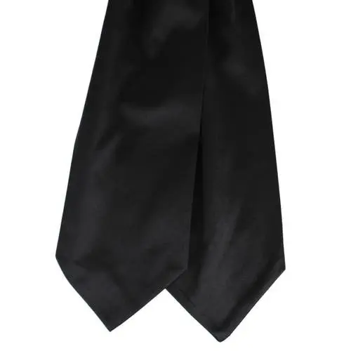 Trafalgar Grant Silk Ascot - Black