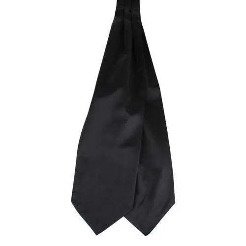 Trafalgar Grant Silk Ascot - Black