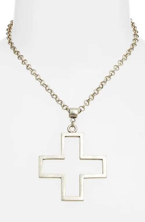 CHILD OF WILD Madonna Cross Chain Necklace