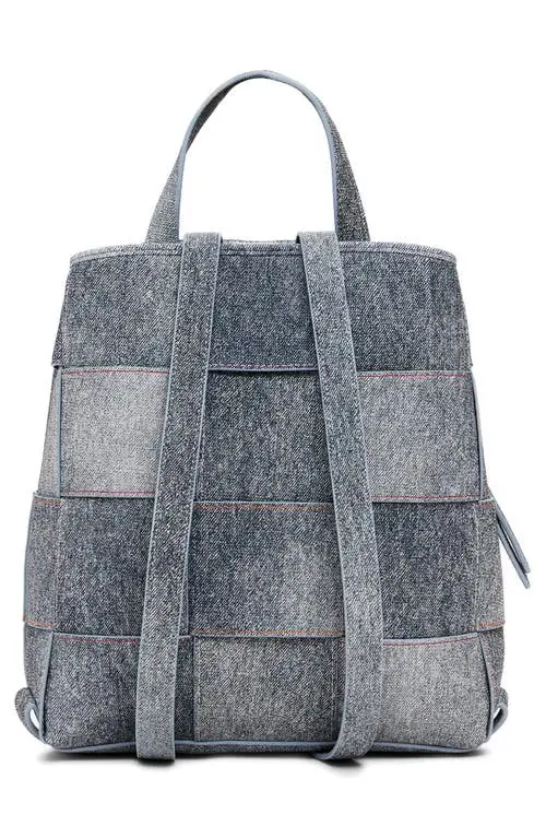 Desigual Braided Denim-effect Backpack
